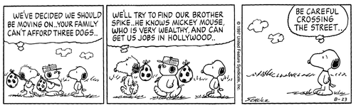 August 23 | Classic Peanuts Comic Strips Wiki | Fandom