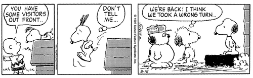 August 18 | Classic Peanuts Comic Strips Wiki | Fandom