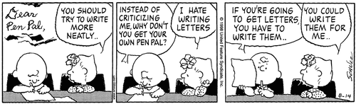 August 14 | Classic Peanuts Comic Strips Wiki | Fandom