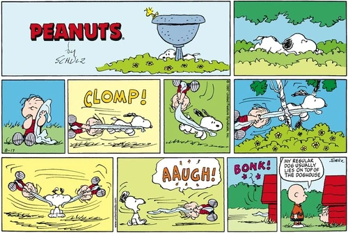 August 17 | Classic Peanuts Comic Strips Wiki | Fandom