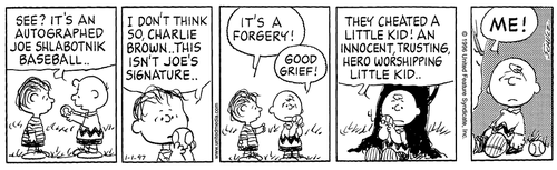 January 1 | Classic Peanuts Comic Strips Wiki | Fandom