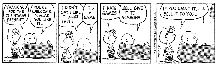 December 25 Classic Peanuts Comic Strips Wiki Fandom
