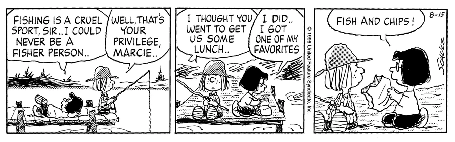 August 15 | Classic Peanuts Comic Strips Wiki | Fandom