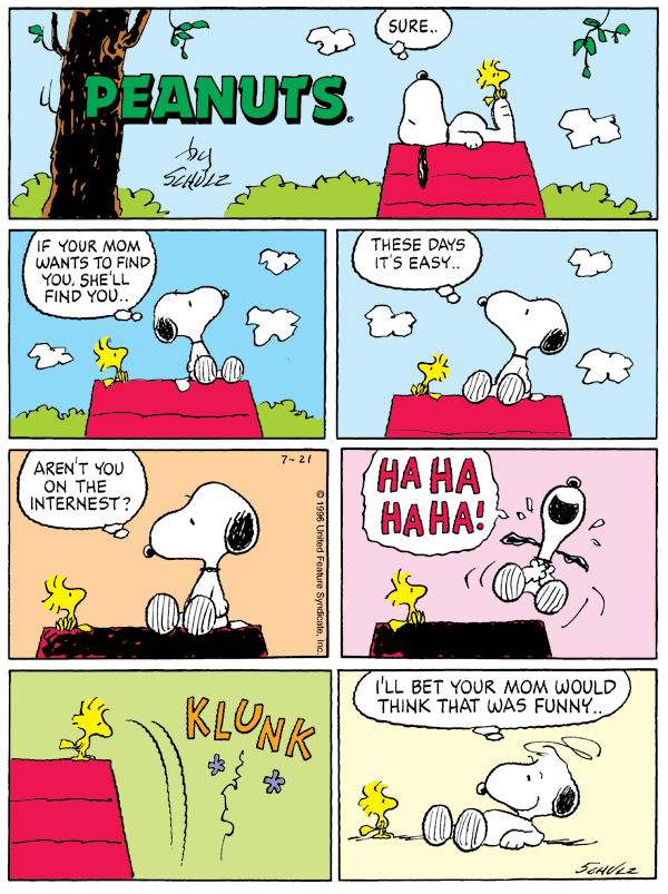 July 21 | Classic Peanuts Comic Strips Wiki | Fandom