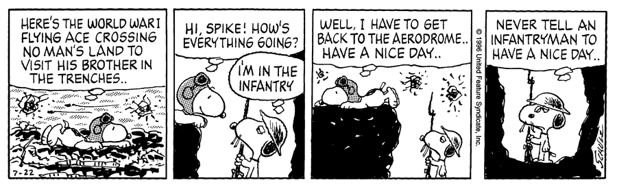 July 22 | Classic Peanuts Comic Strips Wiki | Fandom