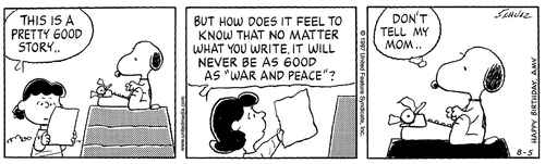 August 5 | Classic Peanuts Comic Strips Wiki | Fandom