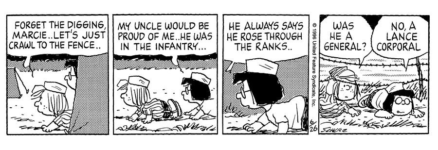 June 26 | Classic Peanuts Comic Strips Wiki | Fandom