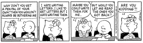 August 7 | Classic Peanuts Comic Strips Wiki | Fandom