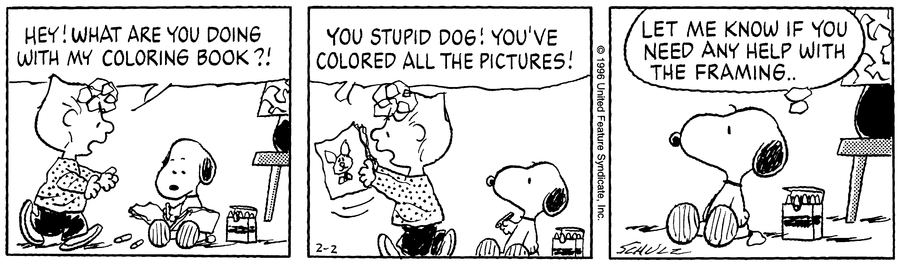 February 2 | Classic Peanuts Comic Strips Wiki | Fandom