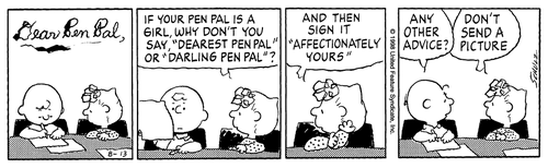 August 13 | Classic Peanuts Comic Strips Wiki | Fandom