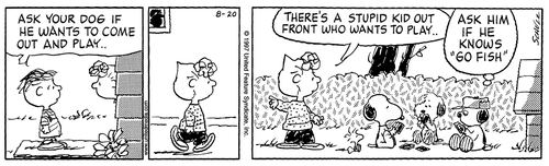 August 20 | Classic Peanuts Comic Strips Wiki | Fandom