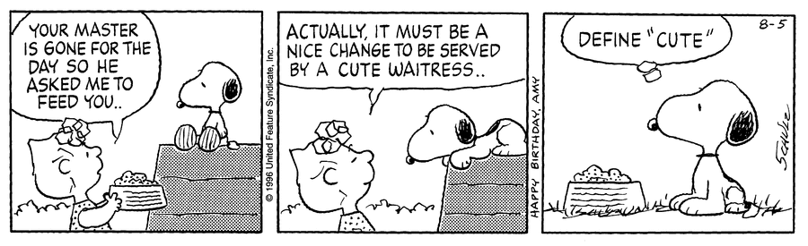 August 5 | Classic Peanuts Comic Strips Wiki | Fandom