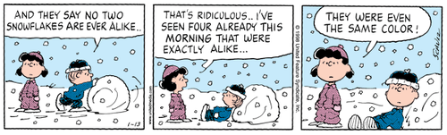 January 13 | Classic Peanuts Comic Strips Wiki | Fandom