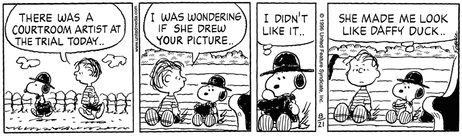 August 21 | Classic Peanuts Comic Strips Wiki | Fandom