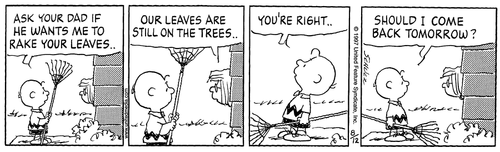 August 12 | Classic Peanuts Comic Strips Wiki | Fandom