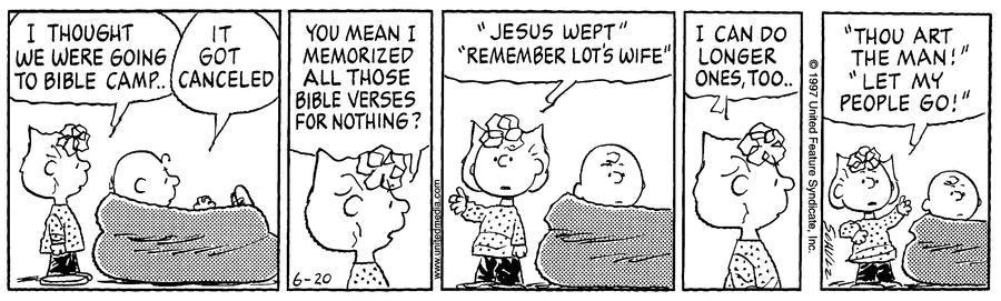 June 20 | Classic Peanuts Comic Strips Wiki | Fandom