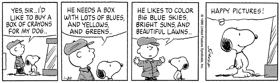 January 30 | Classic Peanuts Comic Strips Wiki | Fandom