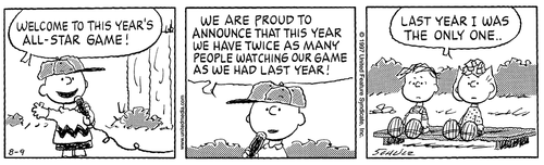 August 9 | Classic Peanuts Comic Strips Wiki | Fandom