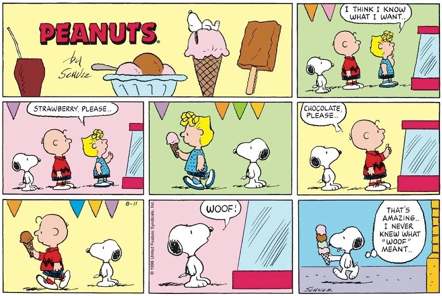 August 11 | Classic Peanuts Comic Strips Wiki | Fandom