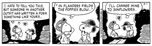 August 1 | Classic Peanuts Comic Strips Wiki | Fandom