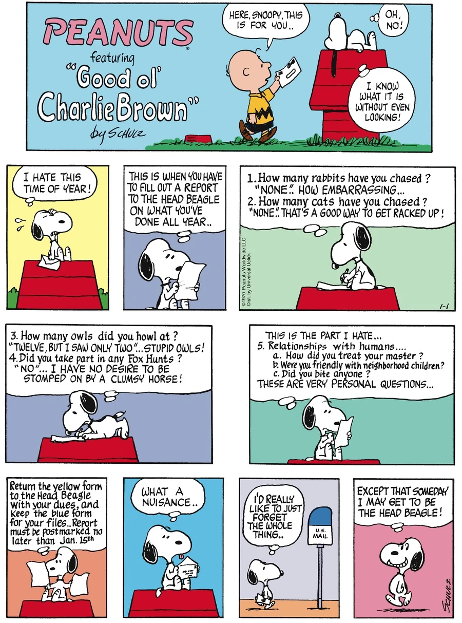 2017 | Classic Peanuts Comic Strips Wiki | Fandom