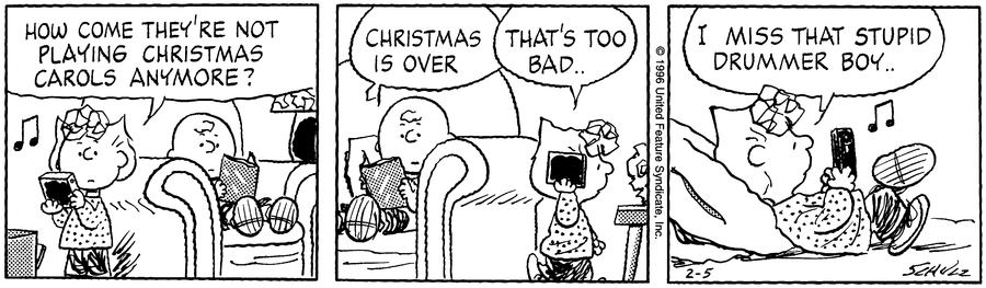 February 5 | Classic Peanuts Comic Strips Wiki | Fandom