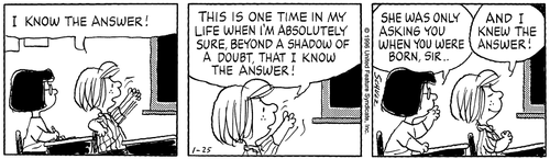 January 25 | Classic Peanuts Comic Strips Wiki | Fandom