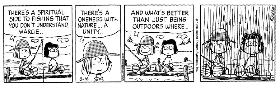 August 16 | Classic Peanuts Comic Strips Wiki | Fandom