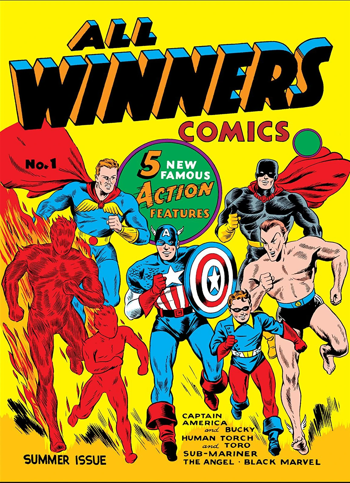 All Winners Comics Vol 1 1 | Classic Comics Wiki | Fandom