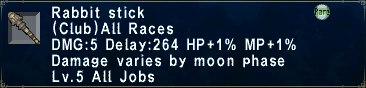 Rabbit Stick | Classic FFXI community | Fandom