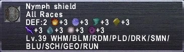 Nymph Shield | Classic FFXI community | Fandom