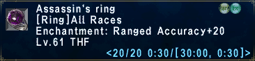 Assassin's Ring | Classic FFXI community | Fandom