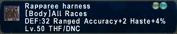 Rapparee Harness | Classic FFXI community | Fandom