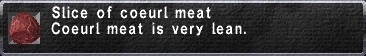 Coeurl Meat | Classic FFXI community | Fandom