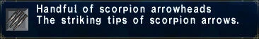 Scorpion Arrowheads | Classic FFXI community | Fandom