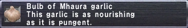 Mhaura Garlic | Classic FFXI community | Fandom