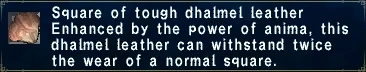 Tough Dhalmel Leather | Classic FFXI community | Fandom