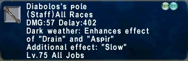 Diabolos's Pole | Classic FFXI community | Fandom