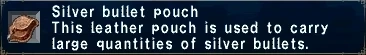 Silver Bullet Pouch | Classic FFXI community | Fandom