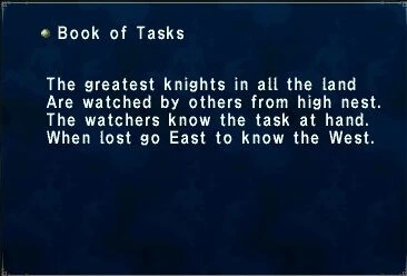 Book of Tasks | Classic FFXI community | Fandom
