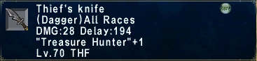 Thief S Knife Classic Ffxi Community Fandom