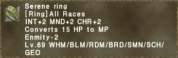Serene Ring | Classic FFXI community | Fandom