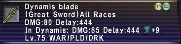 Dynamis Blade | Classic FFXI community | Fandom