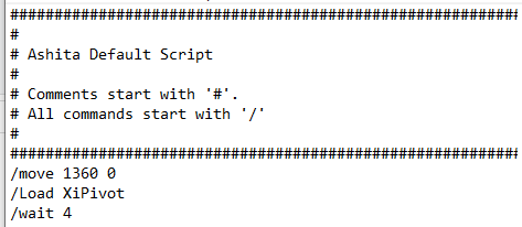 Setting up Ashenbubs on Ashita | Classic FFXI community | Fandom