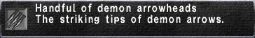 Demon Arrowheads | Classic FFXI community | Fandom