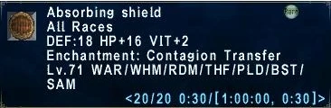 Absorbing Shield | Classic FFXI community | Fandom