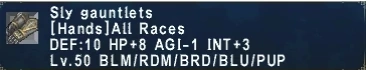 Sly Gauntlets | Classic FFXI community | Fandom