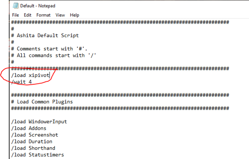 Setting up Ashenbubs on Ashita | Classic FFXI community | Fandom
