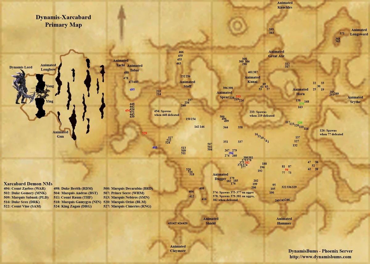 Dynamis - Xarcabard | Classic FFXI community | Fandom