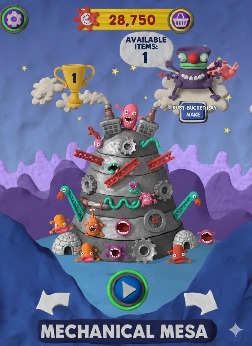 Mechanical Mesa | Clay Jam Wiki | Fandom